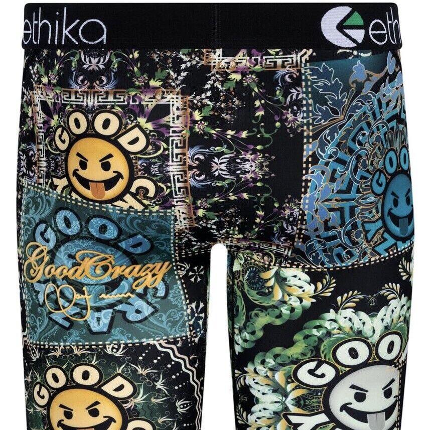 ETHIKA MENS STAPLE UNDERWEAR BOXER ELECTRIC LUXURY MULTI COLOR ...