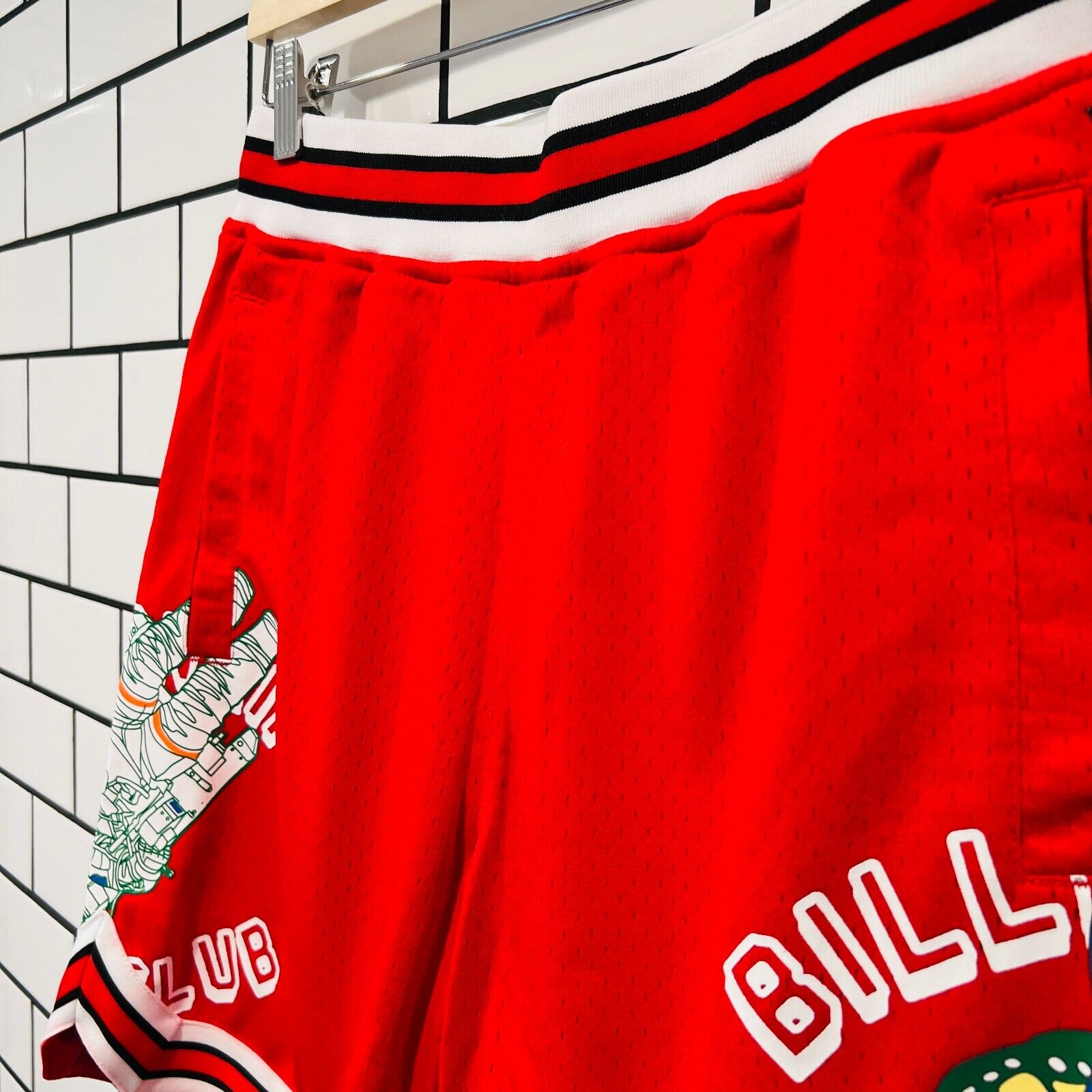 BILLIONAIRE BOYS CLUB BBC FLOAT SHORT RED | shoparchive.us